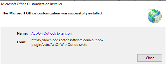 Act-On Anywhere for Outlook (legacy version) - Installation Guide – Act ...