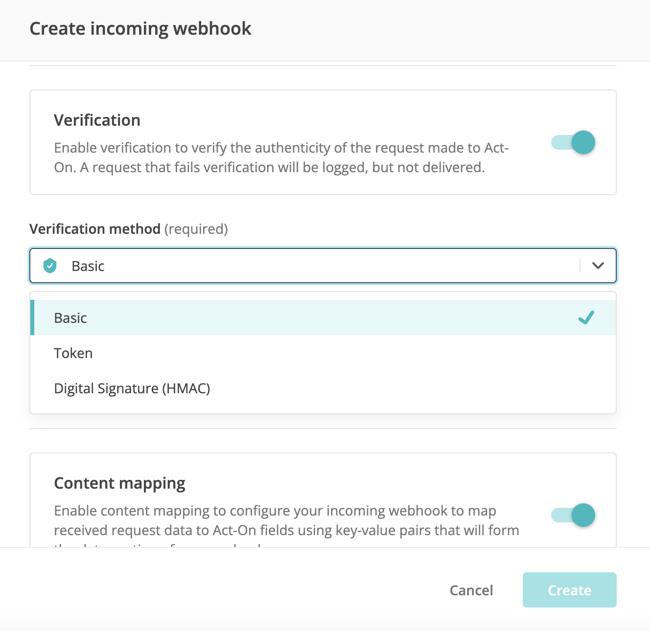 Custom Touch Point Behaviors Channel – Act-On Connect Home
