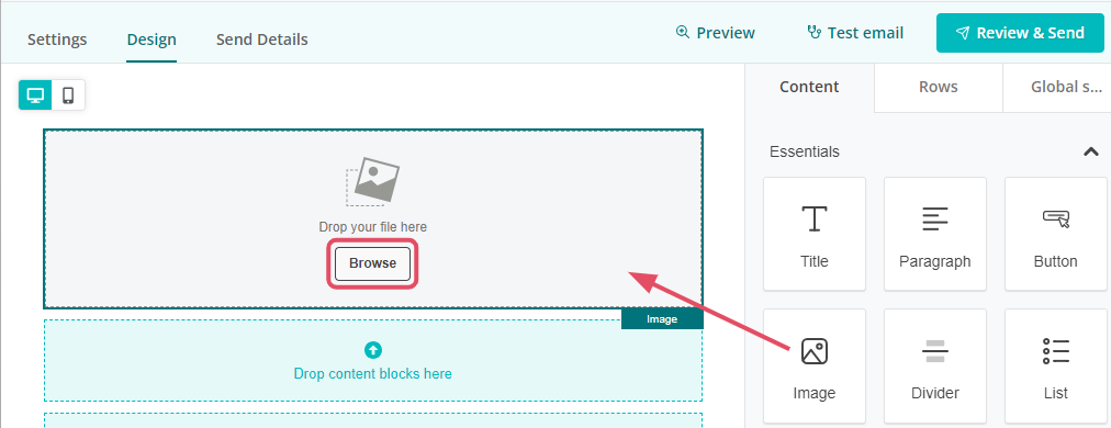 Dynamic Images (Email Composer) – Act-On Connect Home