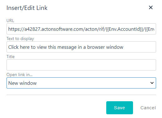 Create Custom Email Headers – Act-On Connect Home